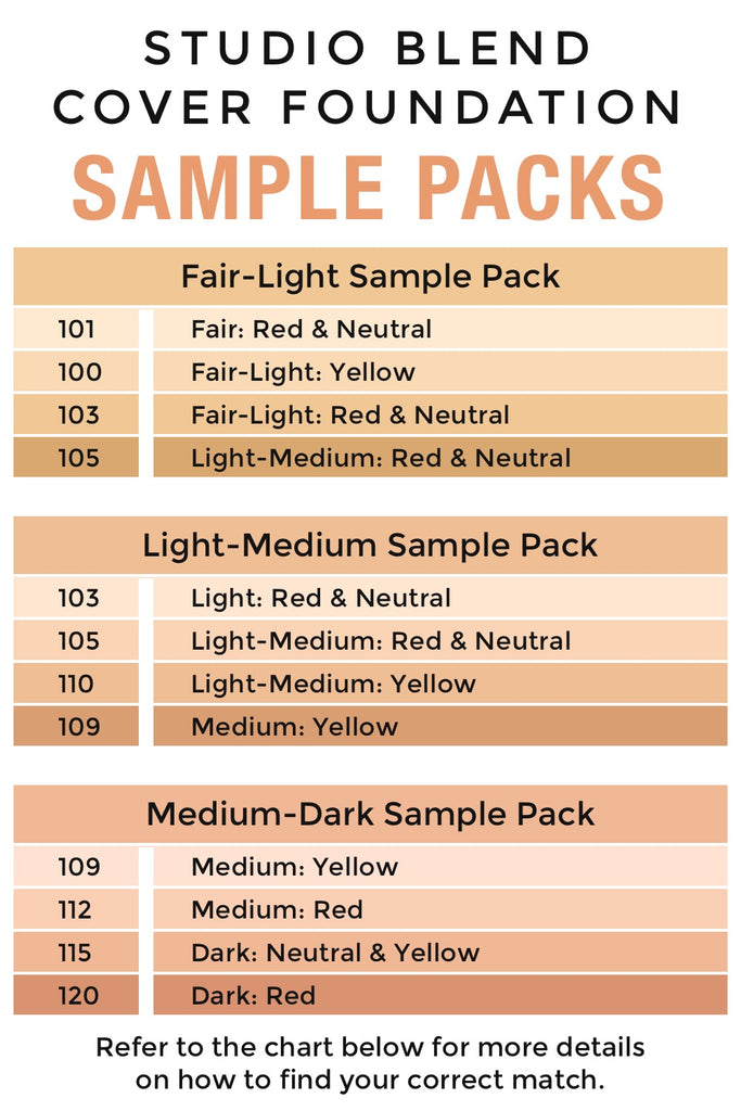 Light-Medium Mini Satin Foundation Pack